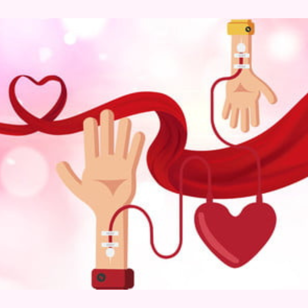 Helping Hands-Blood Donation